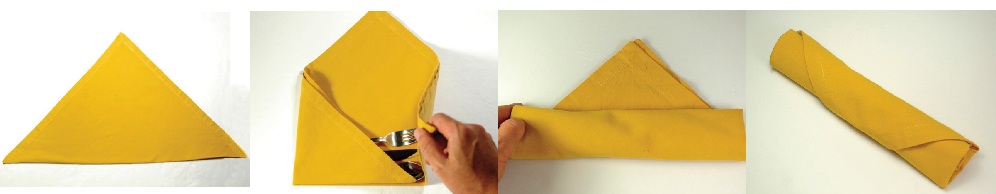 The Super Silverware Napkin Roll the-super-silverware-napkin-roll