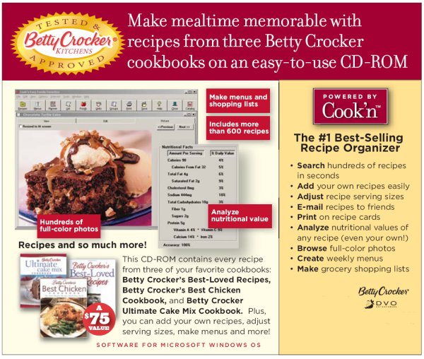 Favorite Recipes: A Collection of Favorite Recipes by Betty Crocker