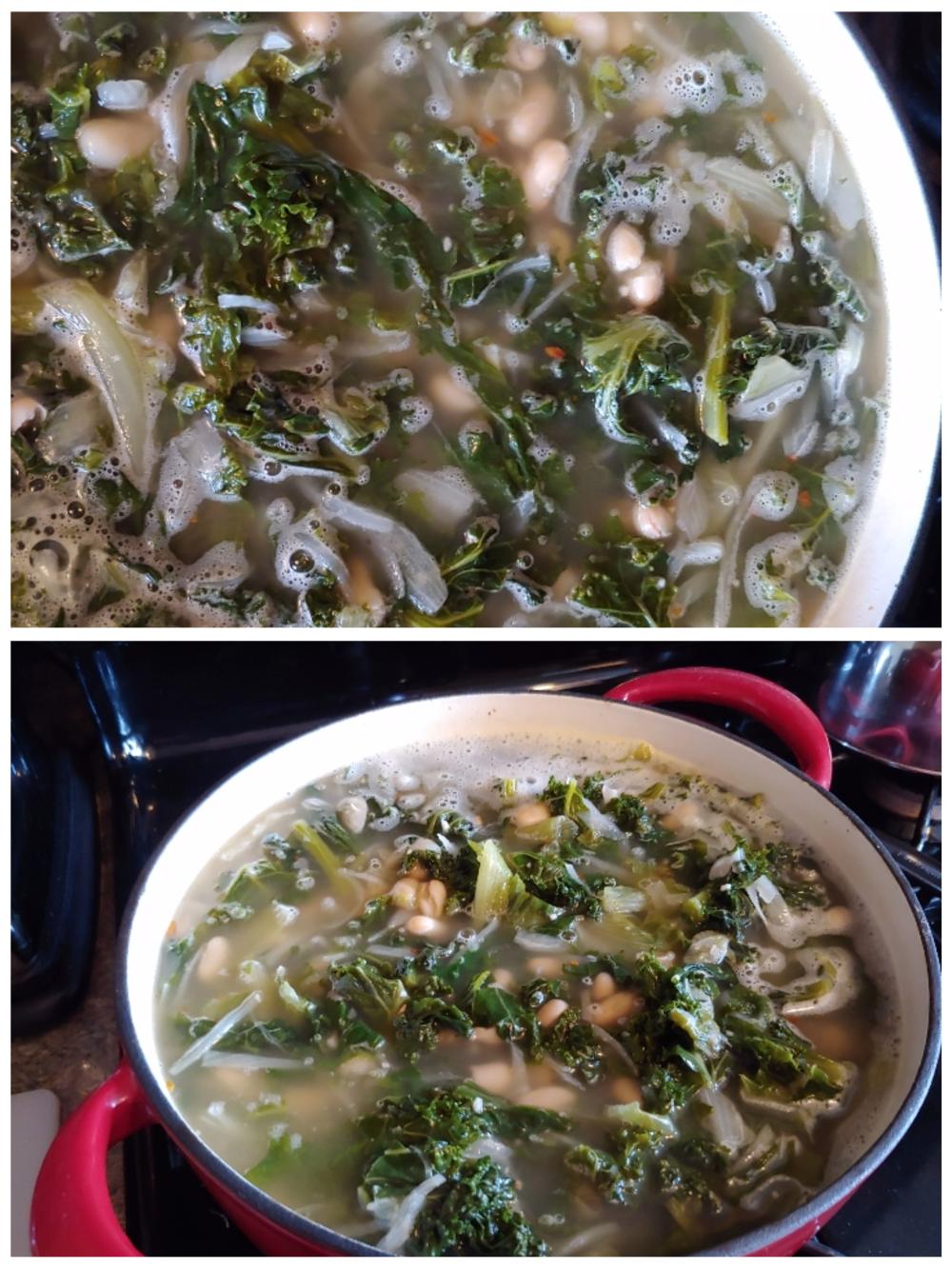 Simple Beans & Greens