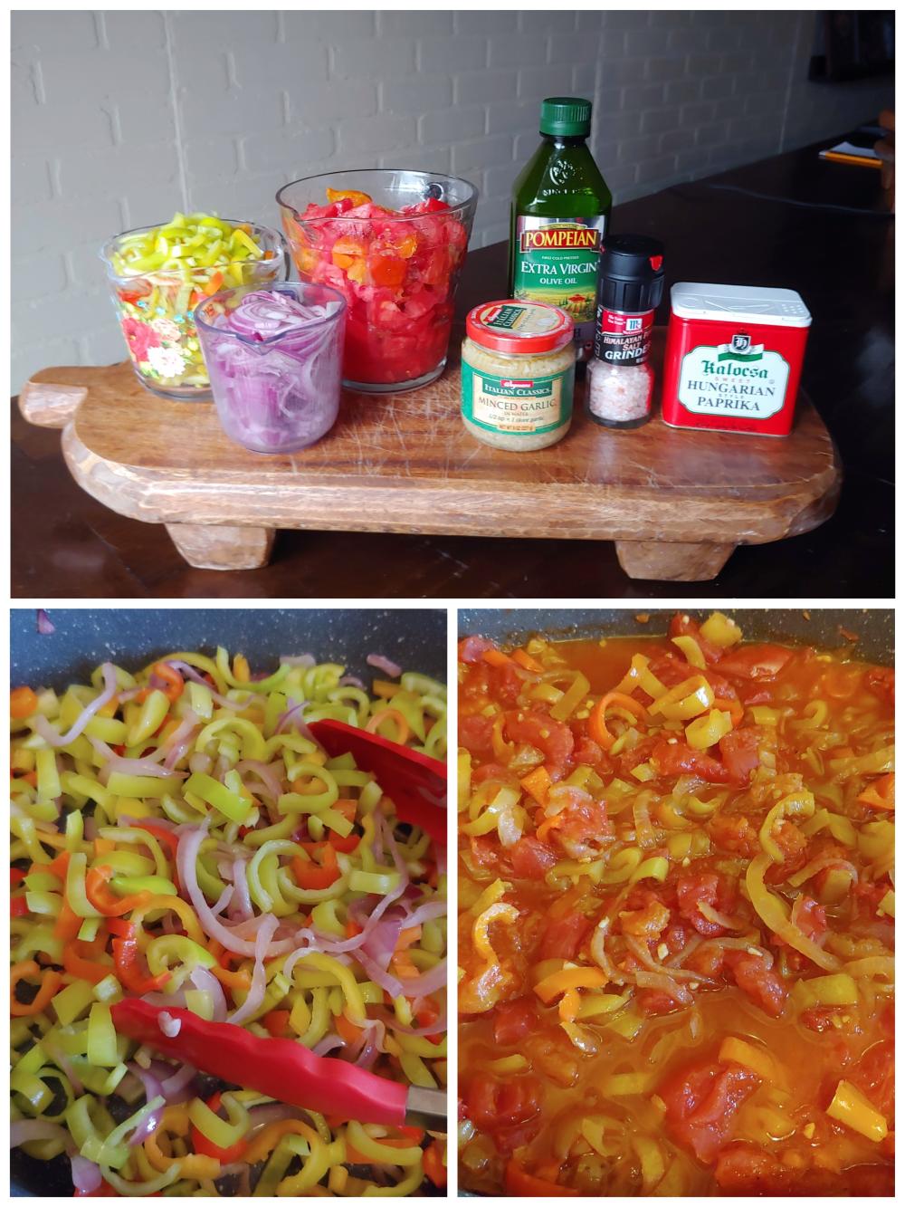 Lecso' - Hungarian Hot Pepper & Tomato Stew