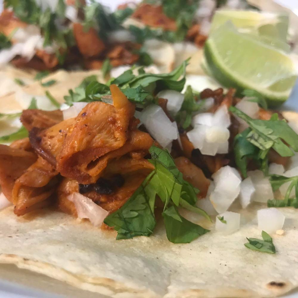 Pink Oyster Chipotle Mushroom Tacos