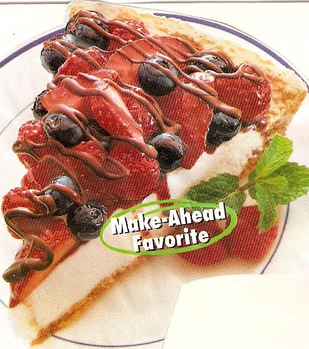 Chocolate-Laced Berry and Ice Cream Pie