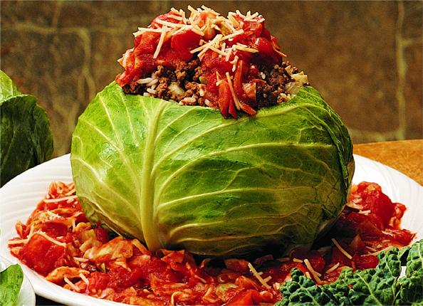 Stuffed Whole Cabbage